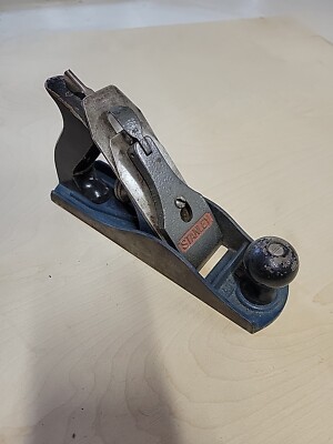Stanley Blue Smooth Bottom Hand Plane 9.75” Long, Model C557B ...