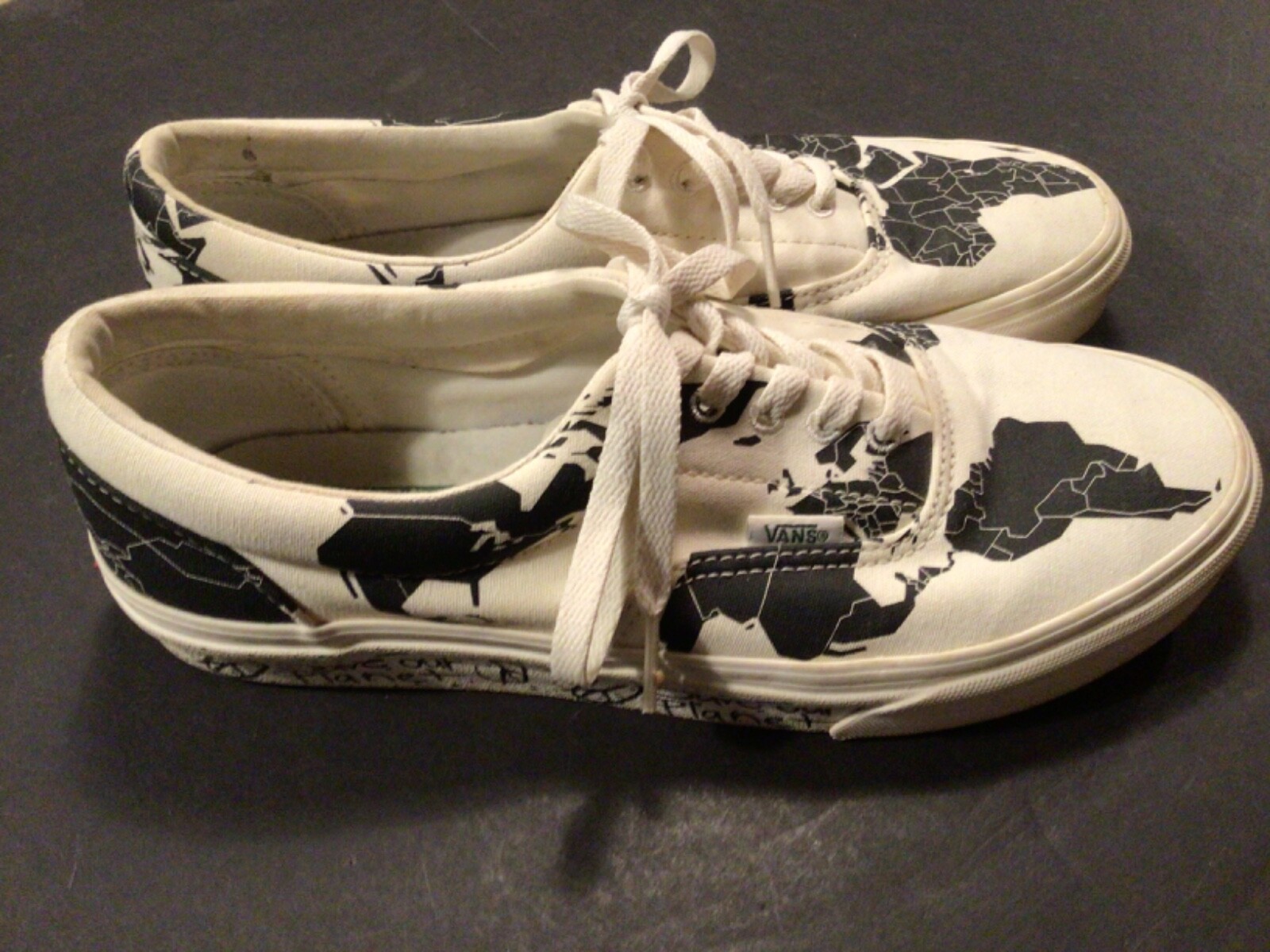 VANS Era Shoe Save Our Planet World Map Canvas Sneake… - Gem