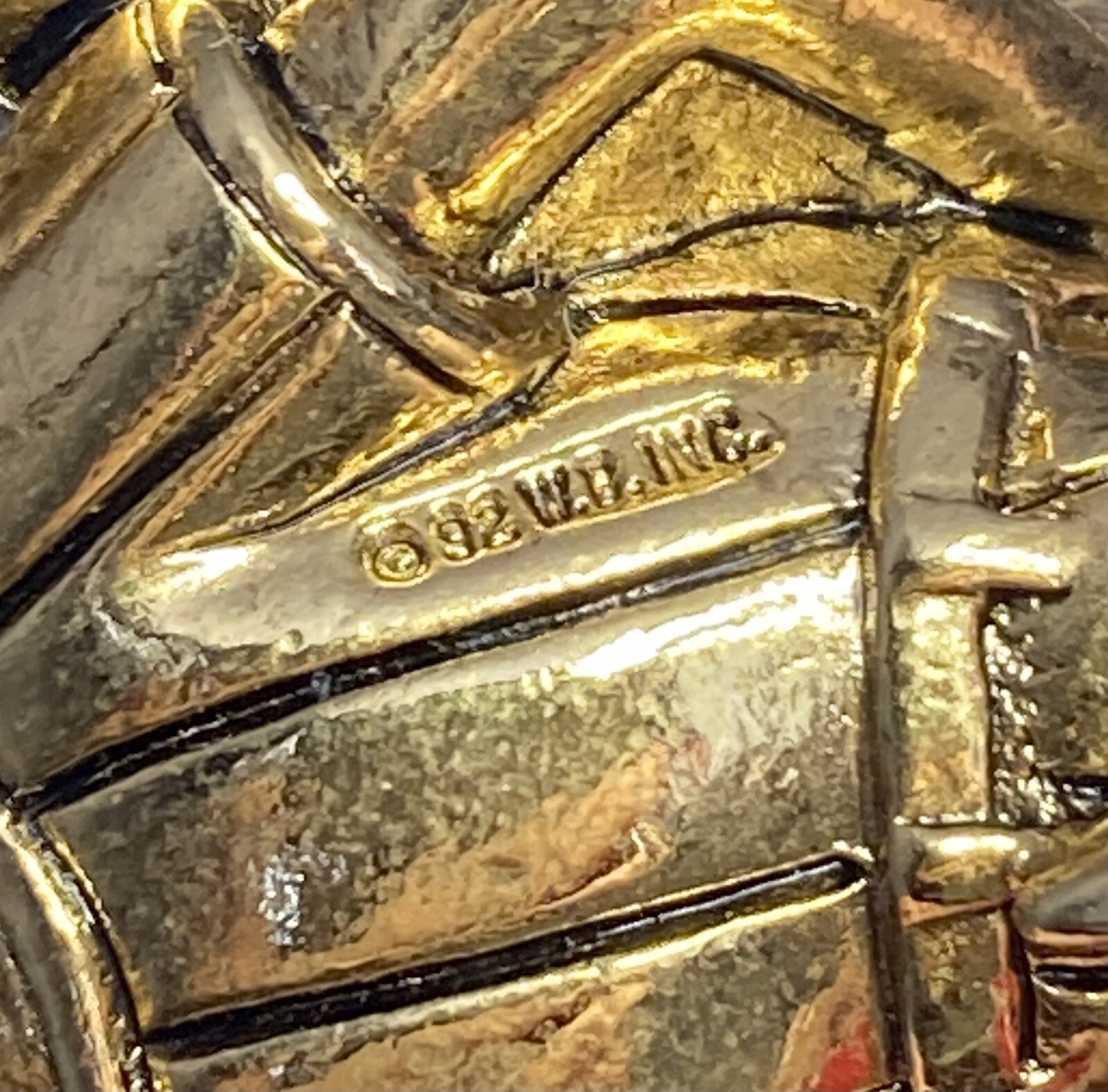 Rare Looney Tunes Baseball Tazmanian Devil Taz Keychain SIGNED by ...