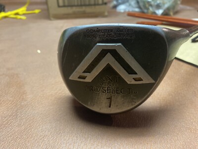 Pro Select NXT One 1 Driver Oversize Graphite Shaft Right Hand Used | eBay