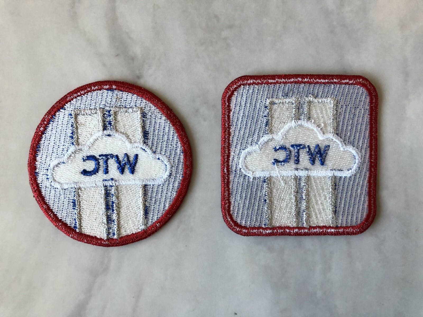WTC World Trade Center Twin Towers Embroidered Patch Movie Studio ...