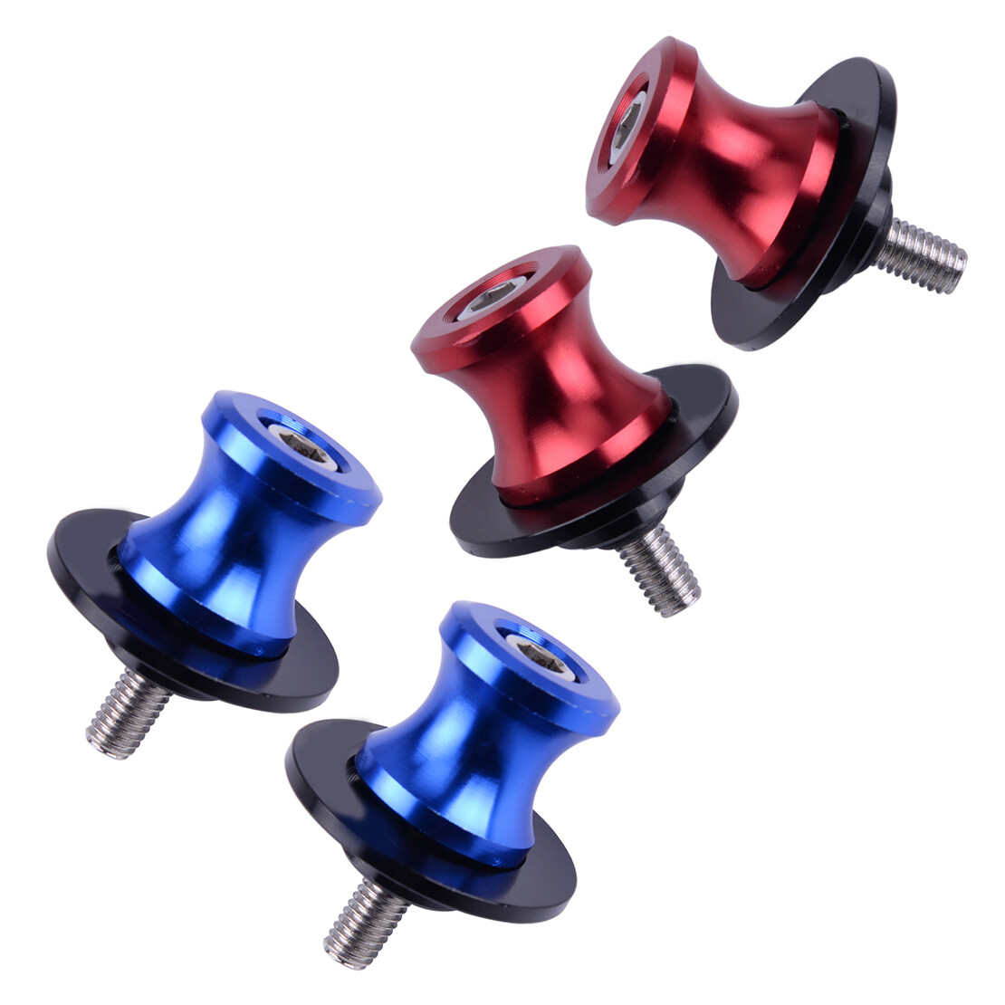 6mm Swingarm Spools Stand Screws Slider Fit Yamaha YZF-R1 R6 R25 R3 R15 ...