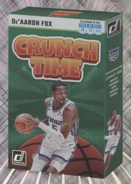 2023-24 Panini Donruss - Crunch Time Diamond #3 De'Aaron Fox online ...