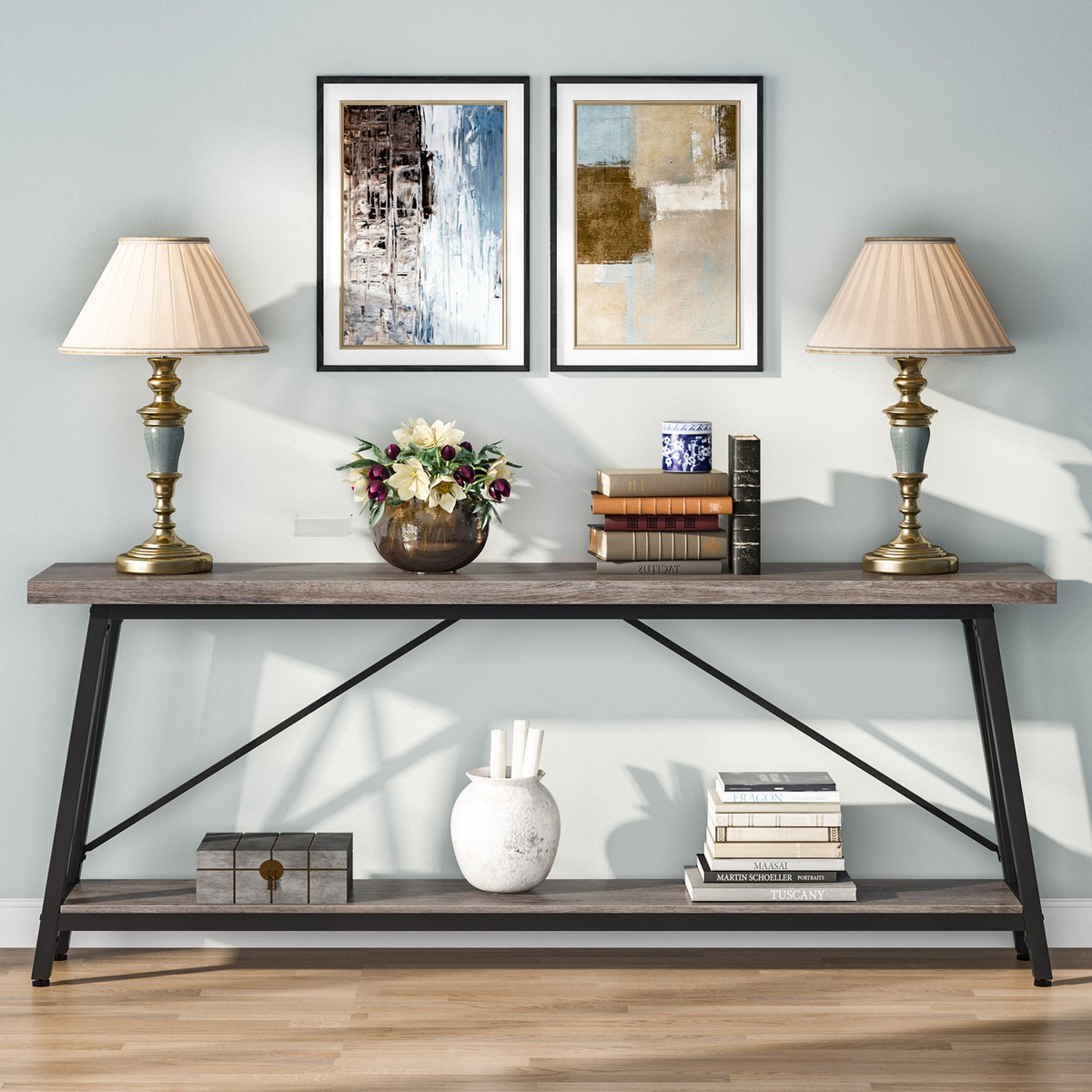 Traditional Living Room Console