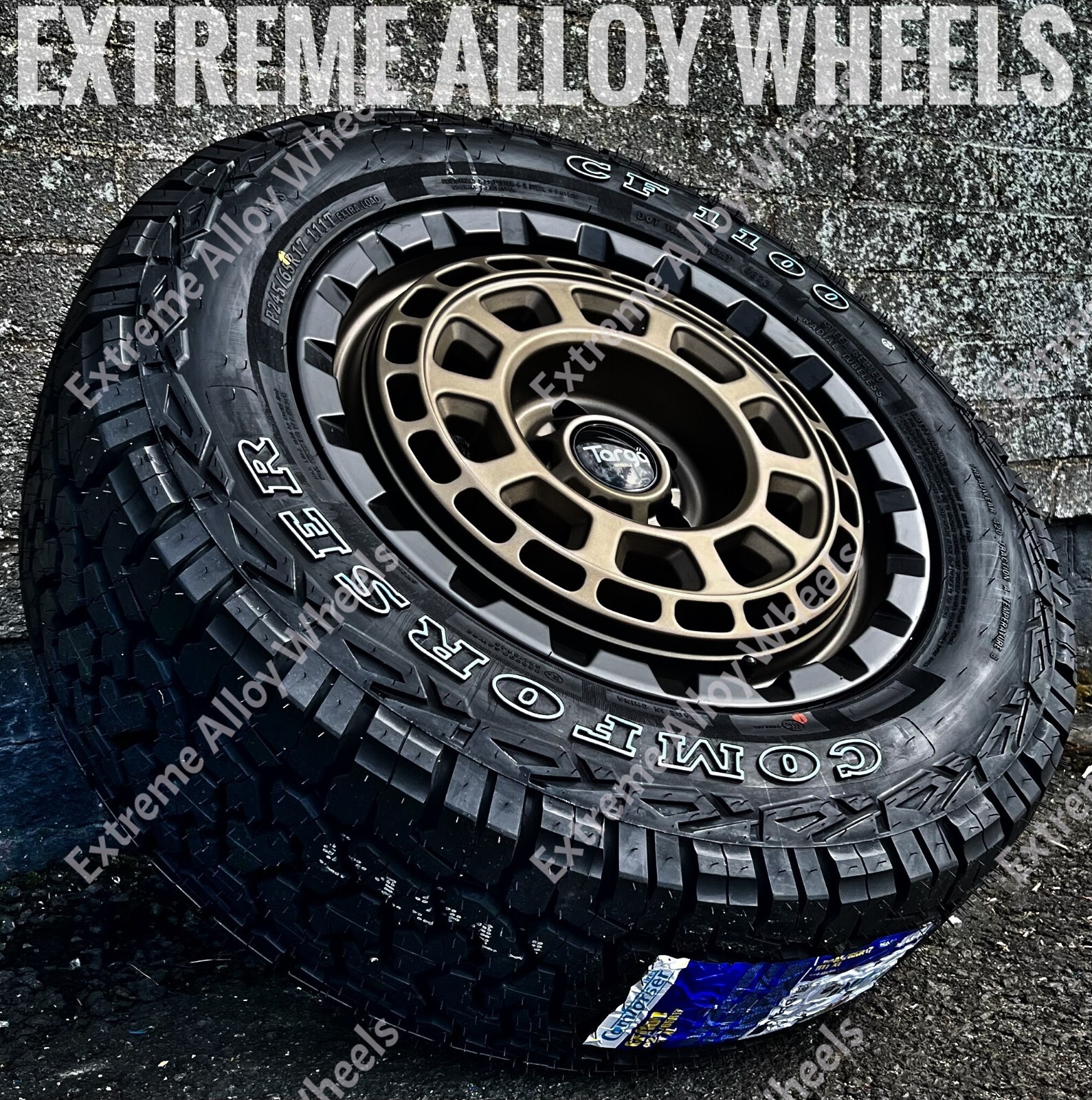 17" Bronze TG9 Alloy Wheels Mercedes Sprinter 6x130+ Comforser All ...