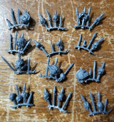 Warhammer 40k Chaos Space Marines CTS Bits: Terminator Shoulder Spikes ...