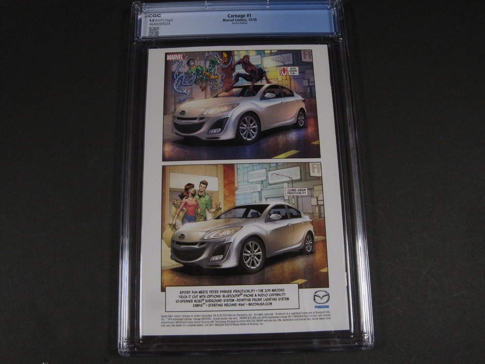 Carnage #1 + #2 Adams variants CGC 9.8/7.5 | eBay UK