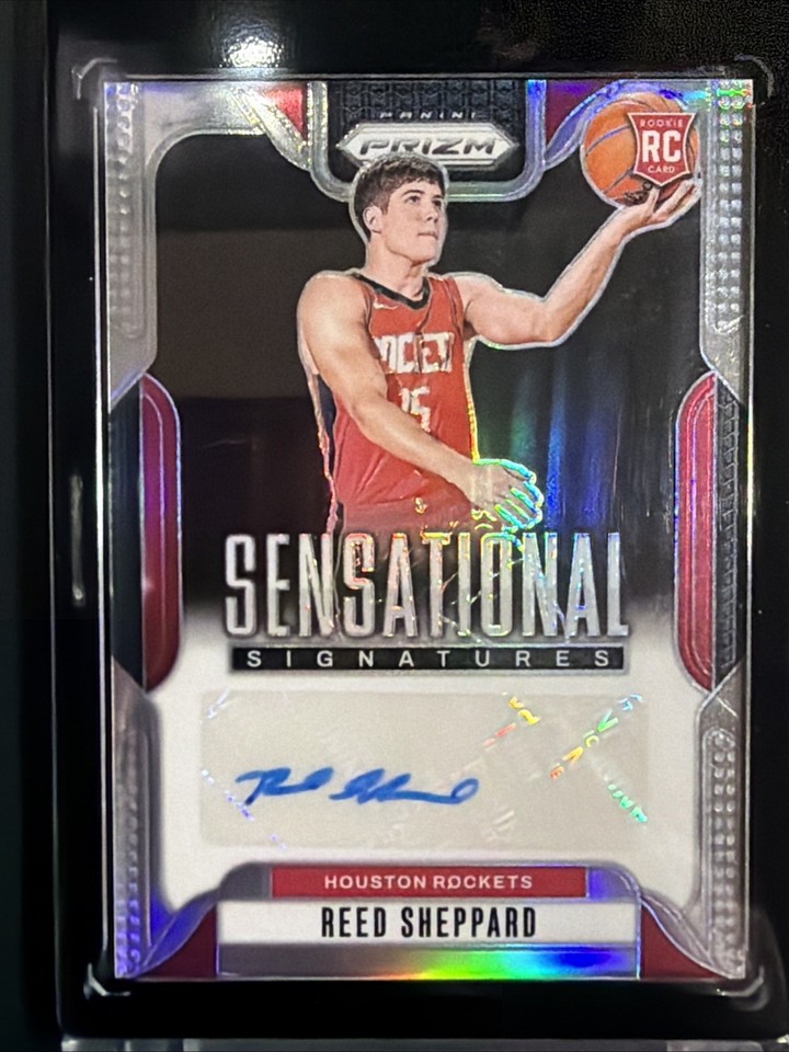 2024-25 Panini Prizm Reed Sheppard Silver Sensational Signatures Auto ...