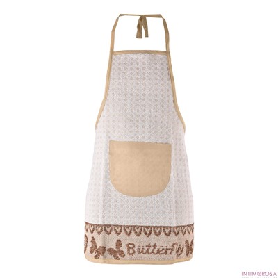 Precious Gioconda Beige Sponge Kitchen Apron | eBay