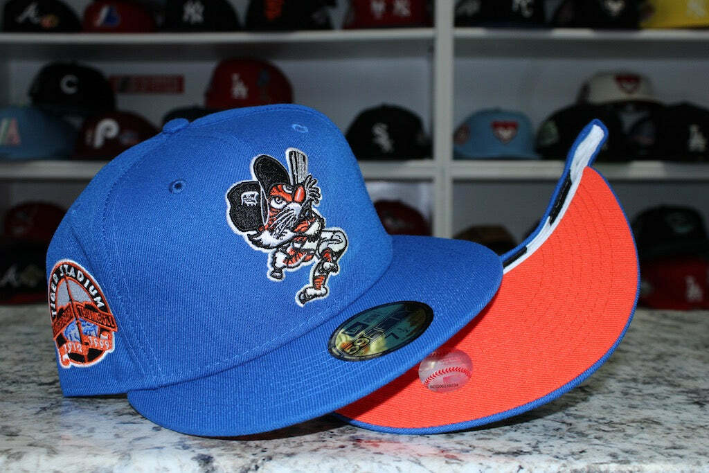 DETROIT TIGERS (MICHIGAN TRUMBULL PATCH) FITTED HAT 7 1/8 | eBay