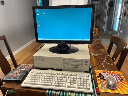Vintage Compaq Prolinea 5133 Desktop Pentium 133 - Beautiful Condition ...