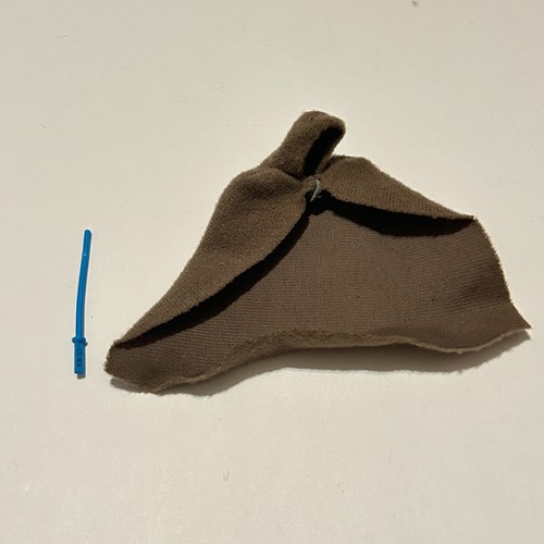 Vtg Star Wars Luke Skywalker Jedi Snap Cape & Blue Lightsaber Accessory ...