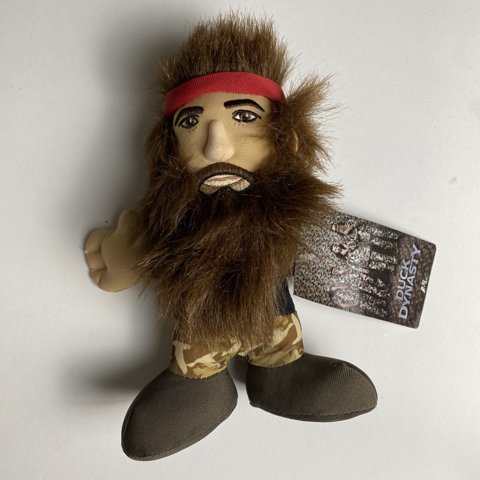 Duck Dynasty Jase Robertson Plush 8" Toys A&E Camo Beard Stuffed 2013 ...