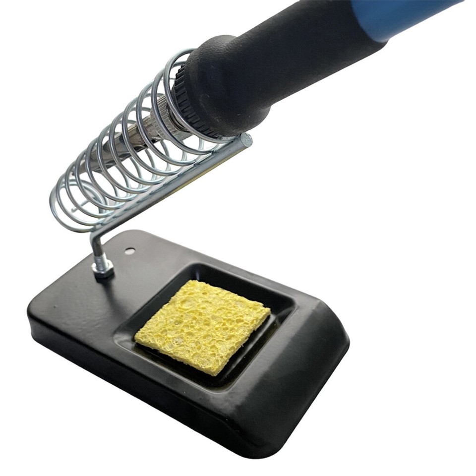 Soldering Iron Holder W/ Welding Cleaning Sponges Spring Holders ...