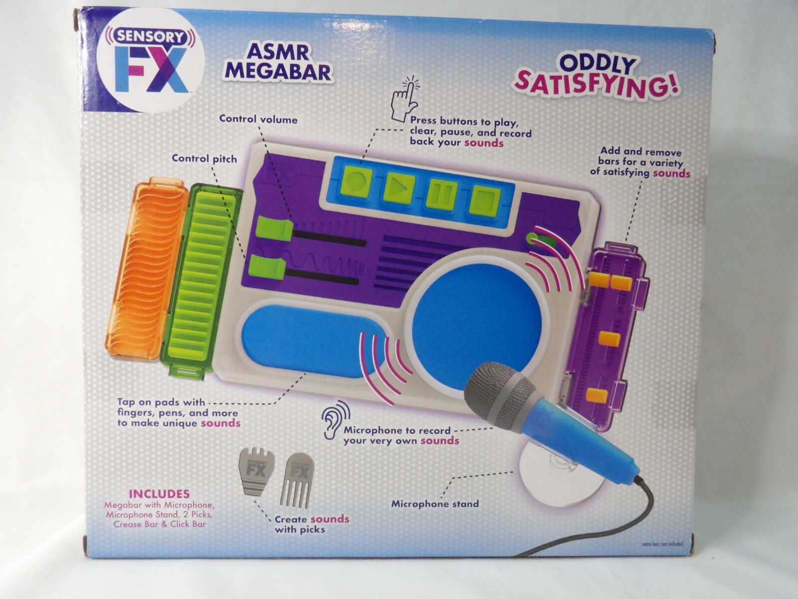 Sensory FX ASMR Mega Bar Oddly Satisfying Sounds Soundboard Autism/New ...