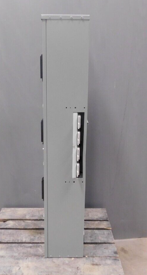 Eaton 3-Gang Commercial Meter Stack 1200/225 Amp 3ph/1ph Ringless ...