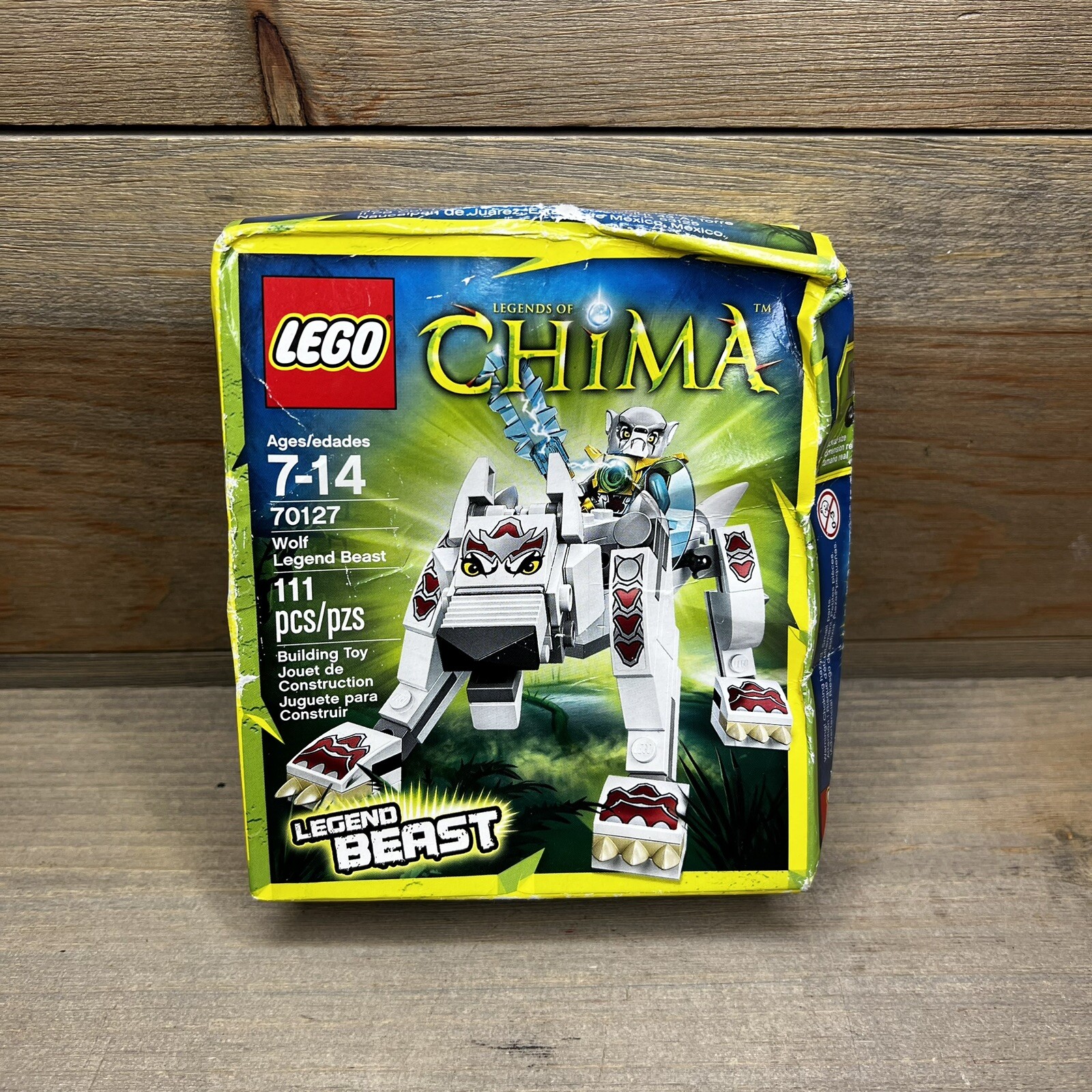 LEGO LEGENDS OF CHIMA: Wolf Legend Beast (70127) for sale online | eBay