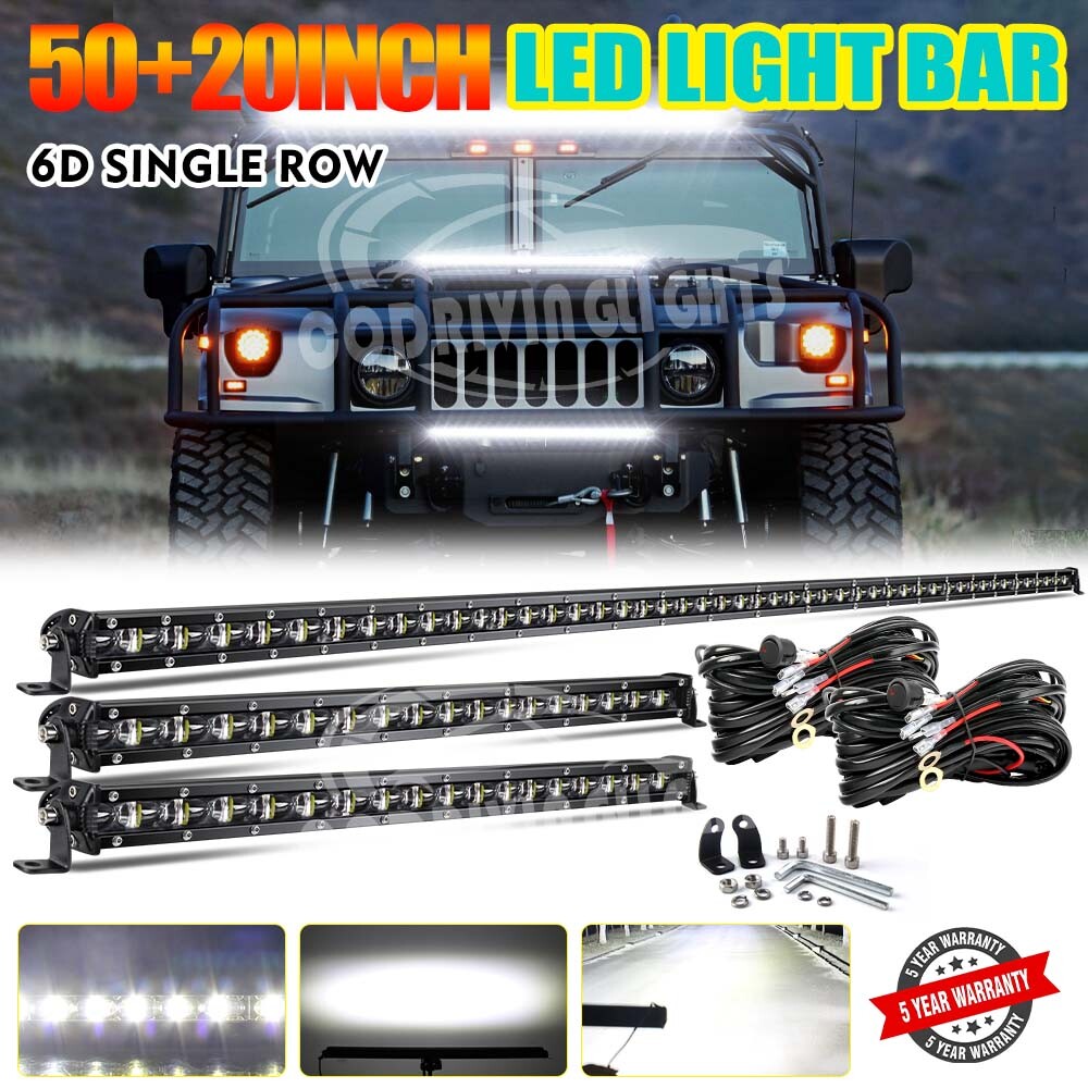 Hummer H2 Led Light Bar Shop Accessories For GMC Vehicles