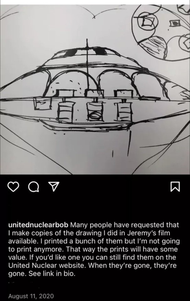 Bob Lazar UFO Drawing Signed | eBay