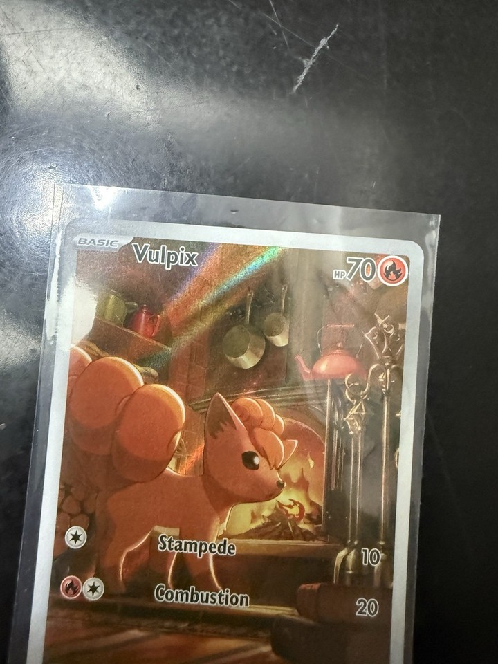 Pokemon Mega Evolution Vulpix IR 138/132 NM Pack Fresh English - In ...