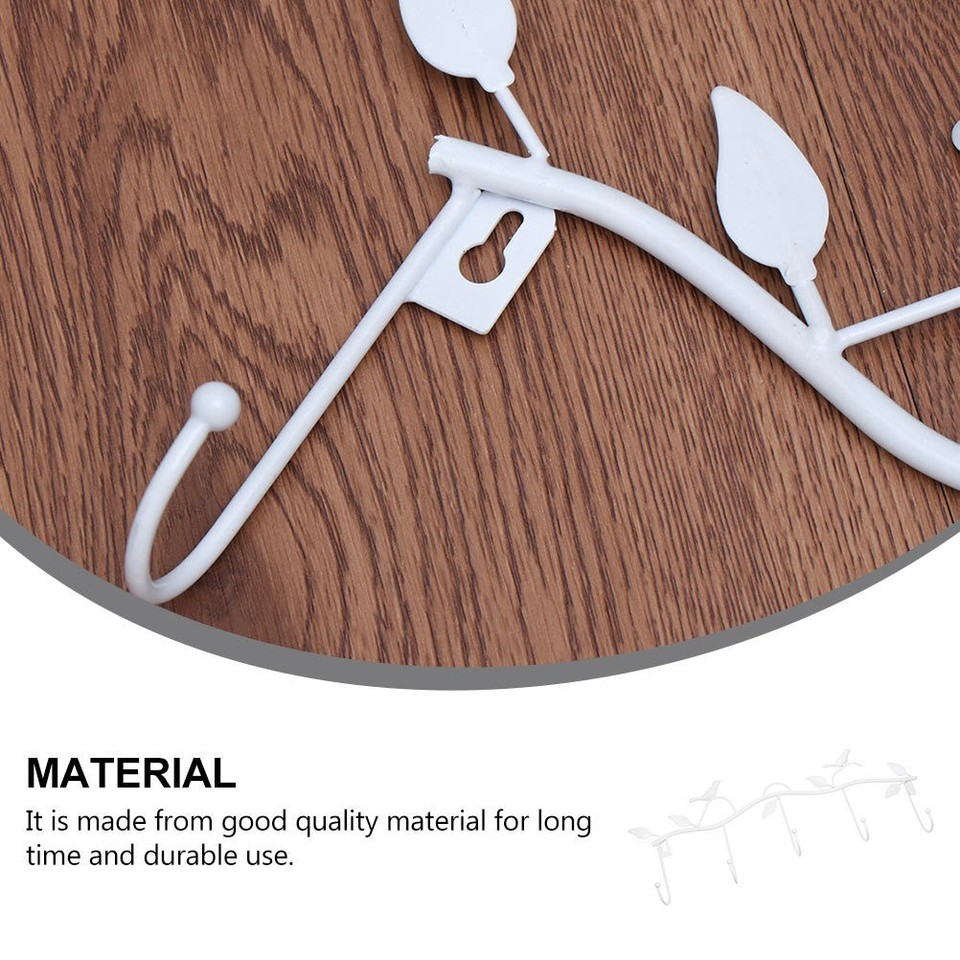 Leaf Bird Hook Practical Sundries Hook Iron Art Hook for Home Living ...