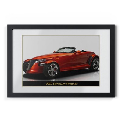 Iconic 2001 Chrysler Prowler Hot Rod Poster | Stunning Orange ...