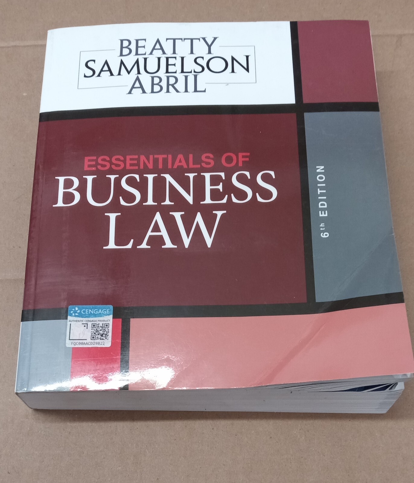 Essentials of Business Law by Susan S. Samuelson,... 9781337404198| eBay