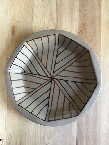 Roy Hamilton for Hartstone Decorated Stoneware Serving Bowl | eBay