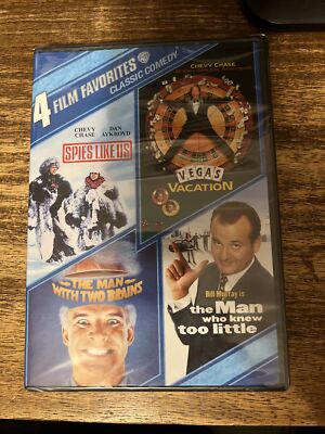 4 Film Favorites: Classic Comedy (DVD, 2-Disc Set) Brand New ...