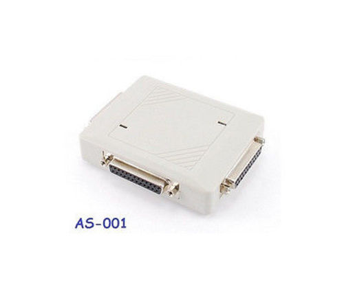 2 Computers to 1 Printer DB25 Parallel Auto Switch, CablesOnline AS-001 ...