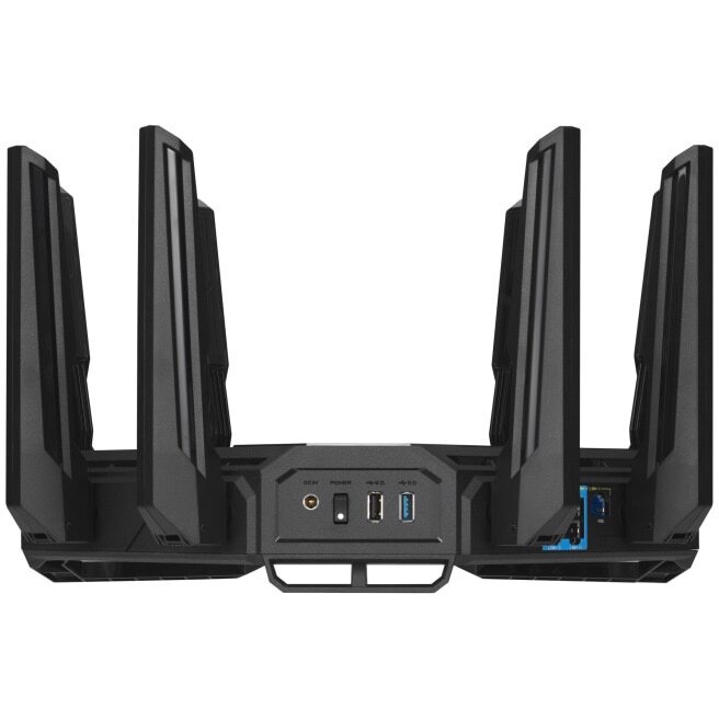 ASUS ROG Rapture GT-BE98 Wireless Gaming Router, BE25000, Wi-Fi 7, Quad ...
