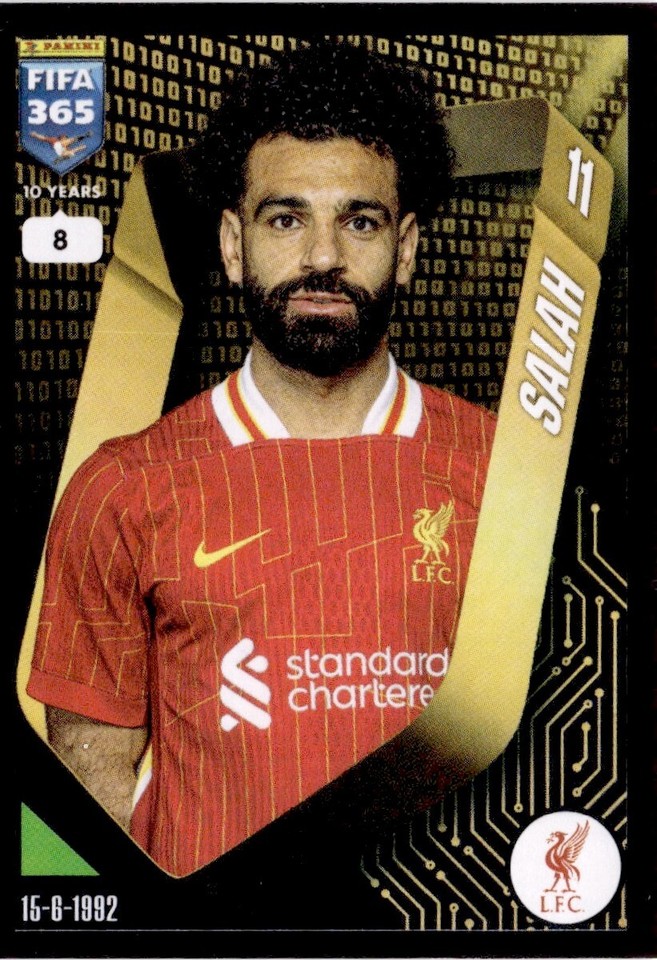 Panini FIFA 365 2025 10 Years Sticker - Aus ALLEN aussuchen - Teil 1 ...