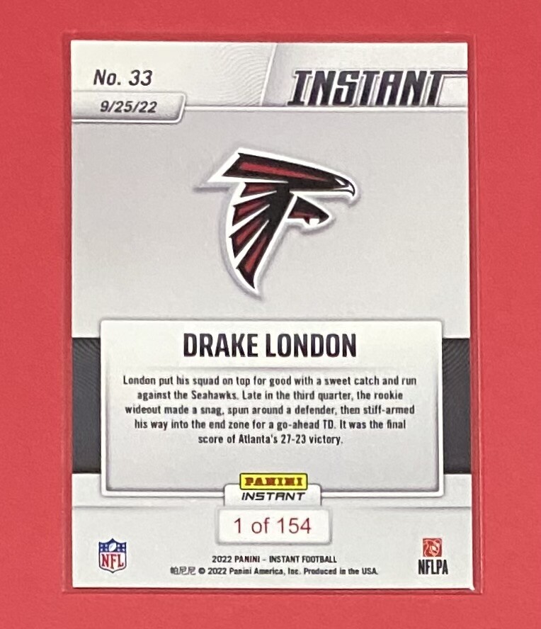 2022 Panini Instant Football - NFL BASE / ROOKIE CARD SP - Pick A Card ...