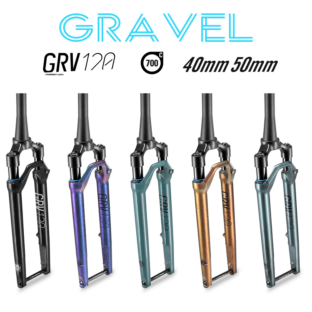 700C Suspension Gravel Fork 40mm/50mm Travel E-Bike E-Gravel Road ...