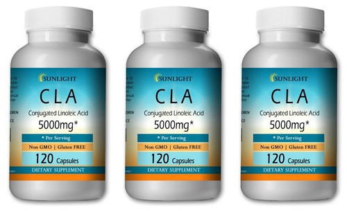 CLA (Conjugated Linoleic Acid) 5000 mg - 360 Capsules Now 3x Fast Ship ...