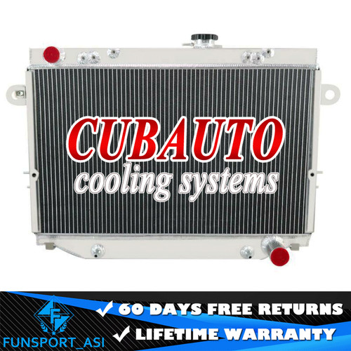 4 Rows Radiator For 98-07 Toyota Landcruiser 100 Series HDJ100R FZJ105R ...