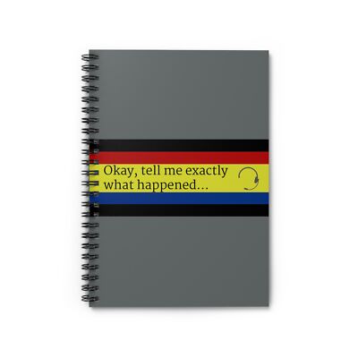 911 Dispatcher Gift Emergency Medical Dispatch Notebook Journal NPSTW ...