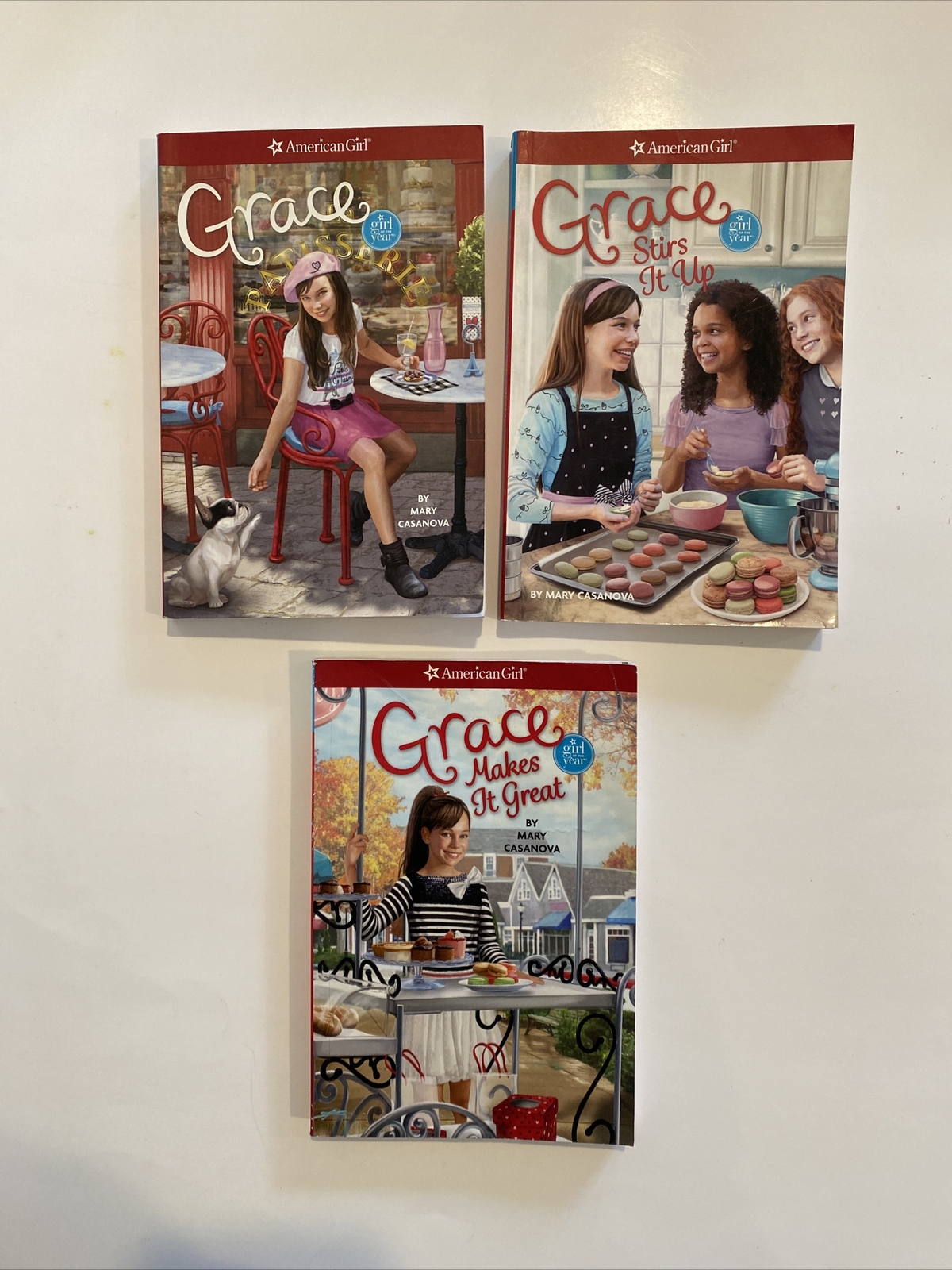 AMERICAN GIRL Grace Book Series Retired Set -Volume 1 2 3 Paperback ...