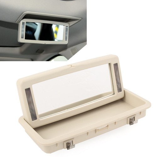 Rear Row Vanity Mirror Makeup Mirror With Lights For Jaguar XJ 2010 ...