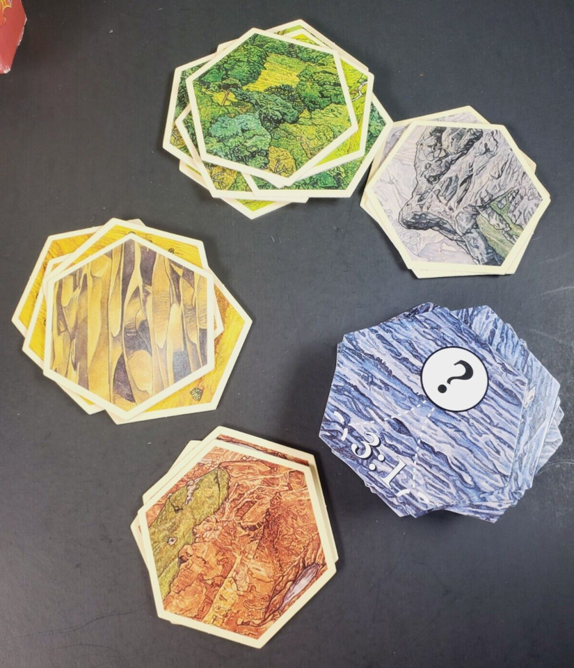 1997 The Settlers of Catan by Klaus Teuber by Mayfair Games 483 ...