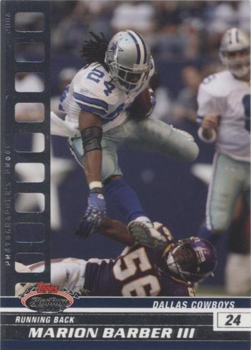 2008 Topps Stadium Club - Marion Barber III #15 Photographer's Proof ...