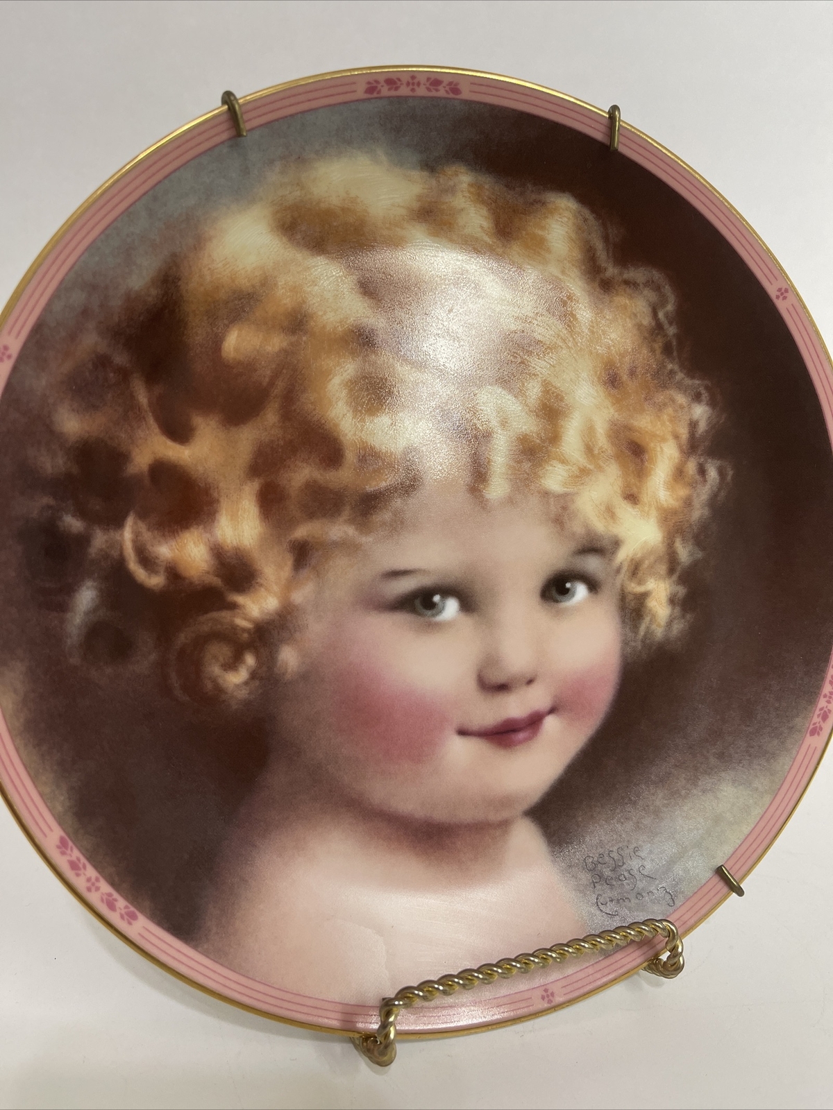 Bessie Pease Gutmann Plate Sunbeam Precious Portraits Hamilton ...