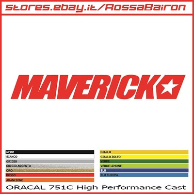 1 ADESIVO MAVERICK 25 MAVERICK VINALES mm.50x7 YAMAHA DECAL PEGATINA ...