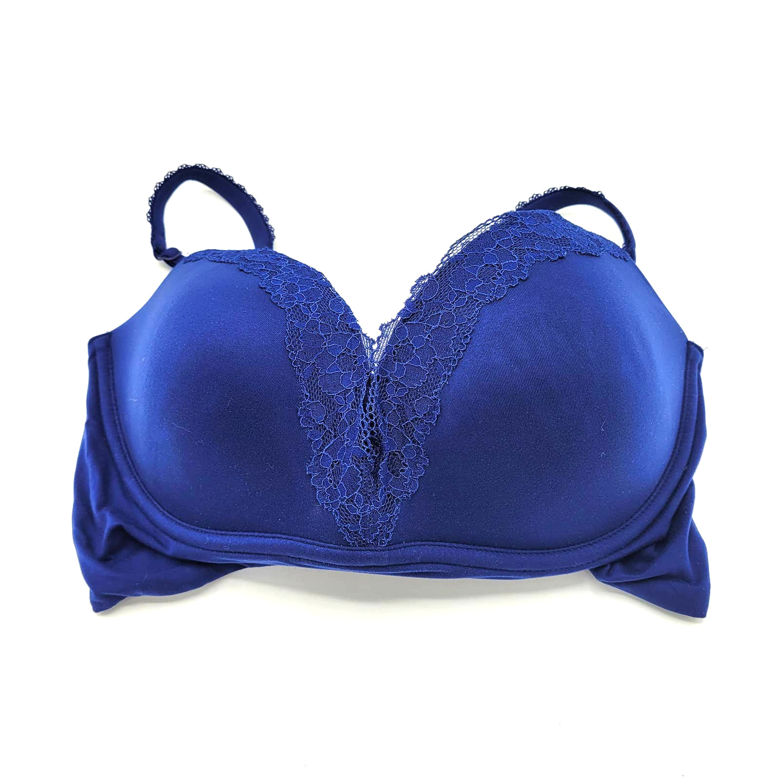 Victoria's Secret New Body Blue Padded Bustier Lace … - Gem