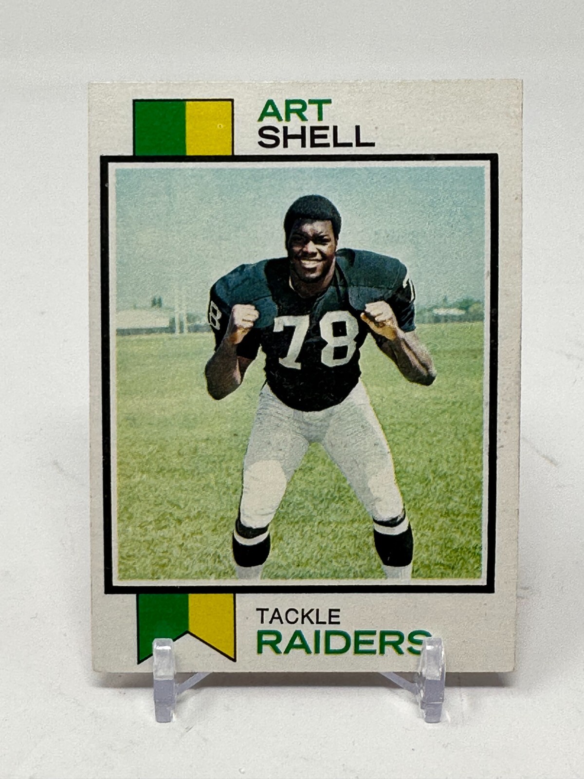 1973 Topps Football Art Shell HOF Rookie RC Card #77 C sc | eBay