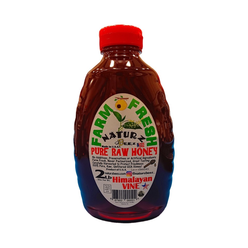 RAW HONEY Himalayan Vine 32oz 907g 2Lb Made in USA 100% Pure Natural ...