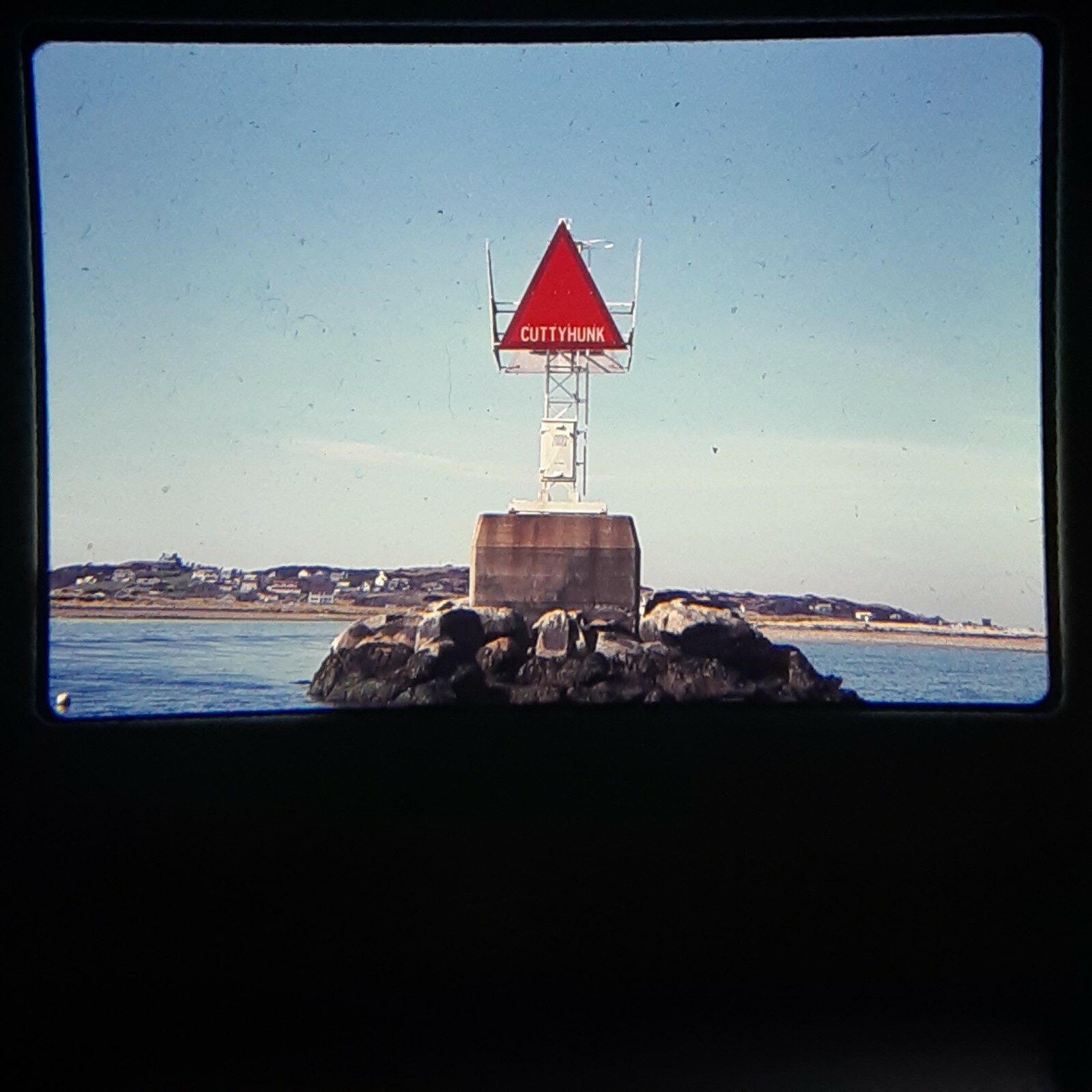 VTG 1972 LOT OF 2 35MM SLIDE OF CUTTYHUNK HARBOR JETTY LIGHT ...
