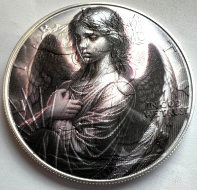 Sad Angel - American Silver Eagle 1oz .999 Limited Edition Silver ...