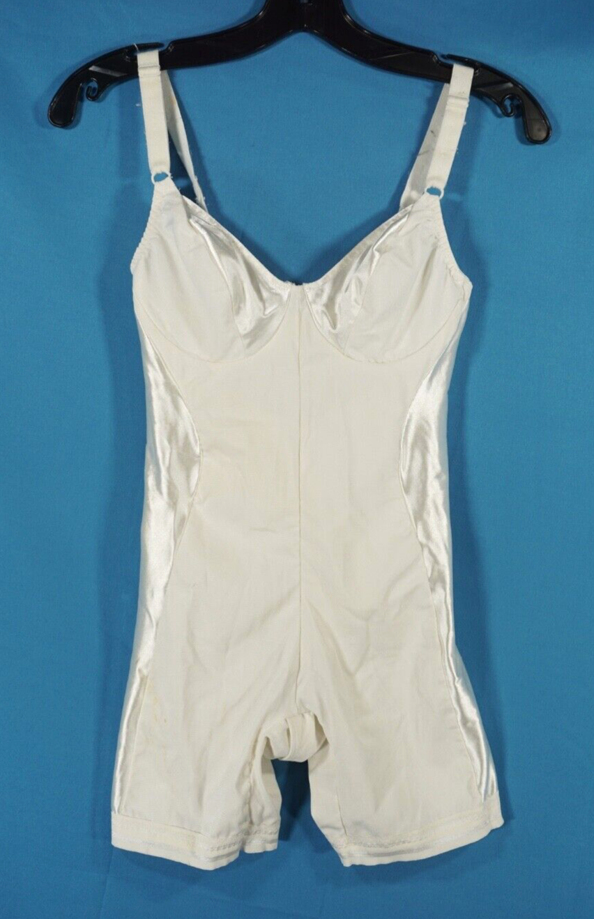 VTG Smoothie BODY REFORMER GIRDLE All In One Shaper UNDERWIRE OPEN ...