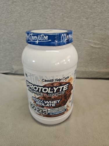 ProtoLyte® 100% Whey Protein Isolate 1.6lb - Chocolate Fudge Cookie 9/ ...